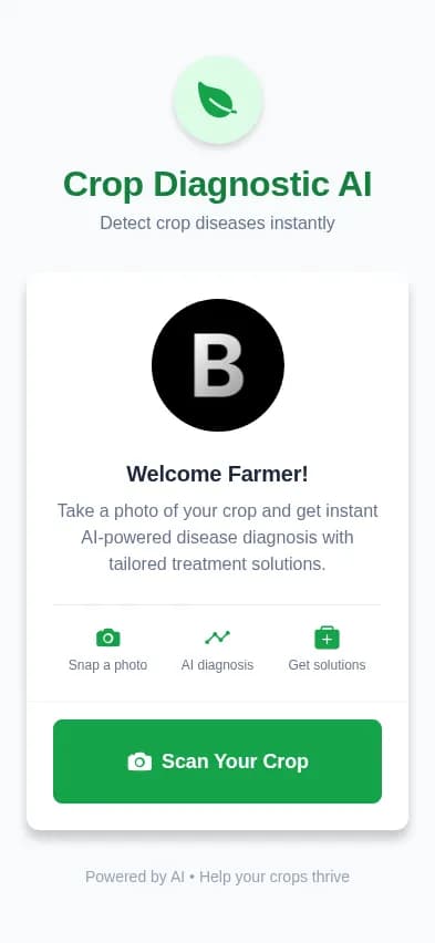 Crop Diagnostic AI