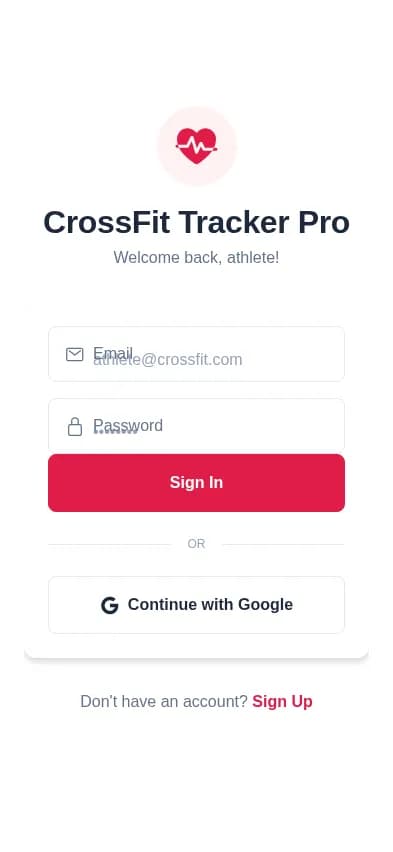 CrossFit Tracker Pro