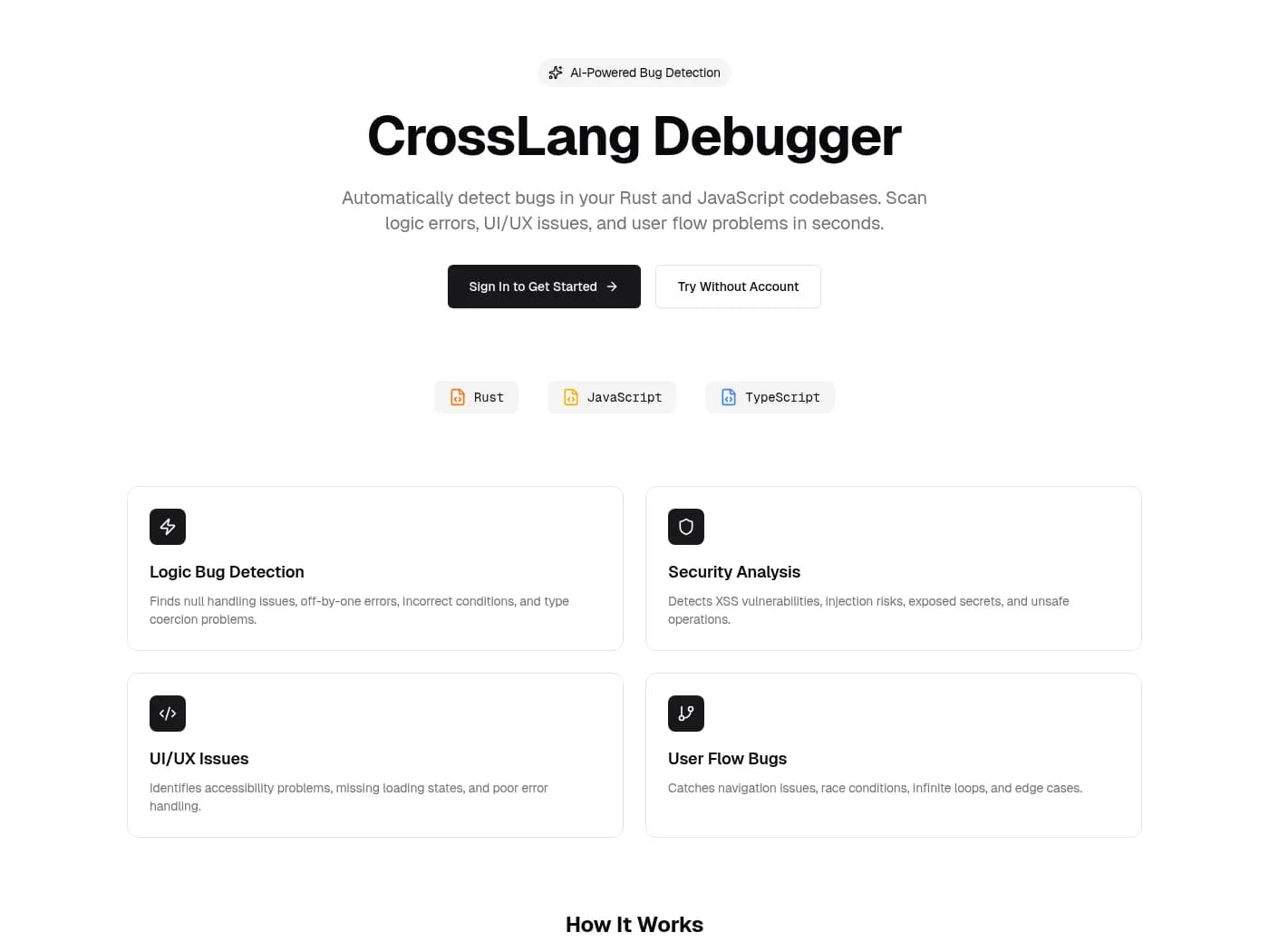 CrossLang Debugger