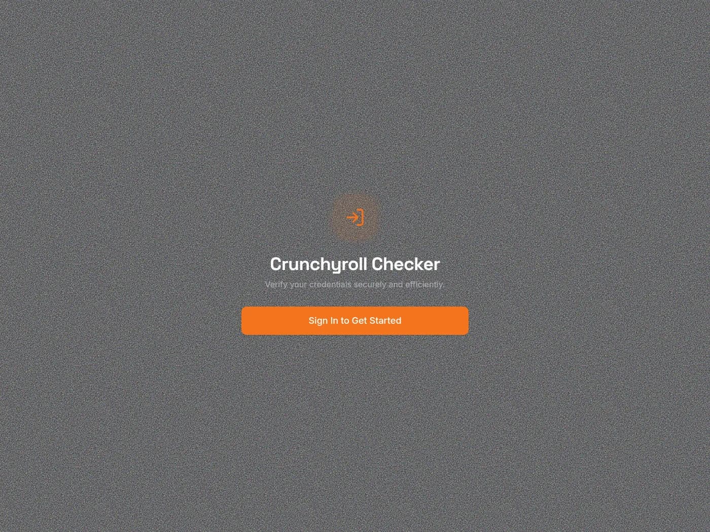 Crunchyroll Checker
