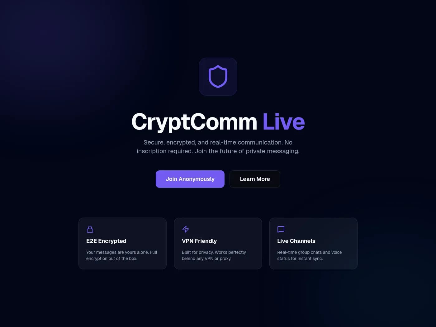 CryptComm Live