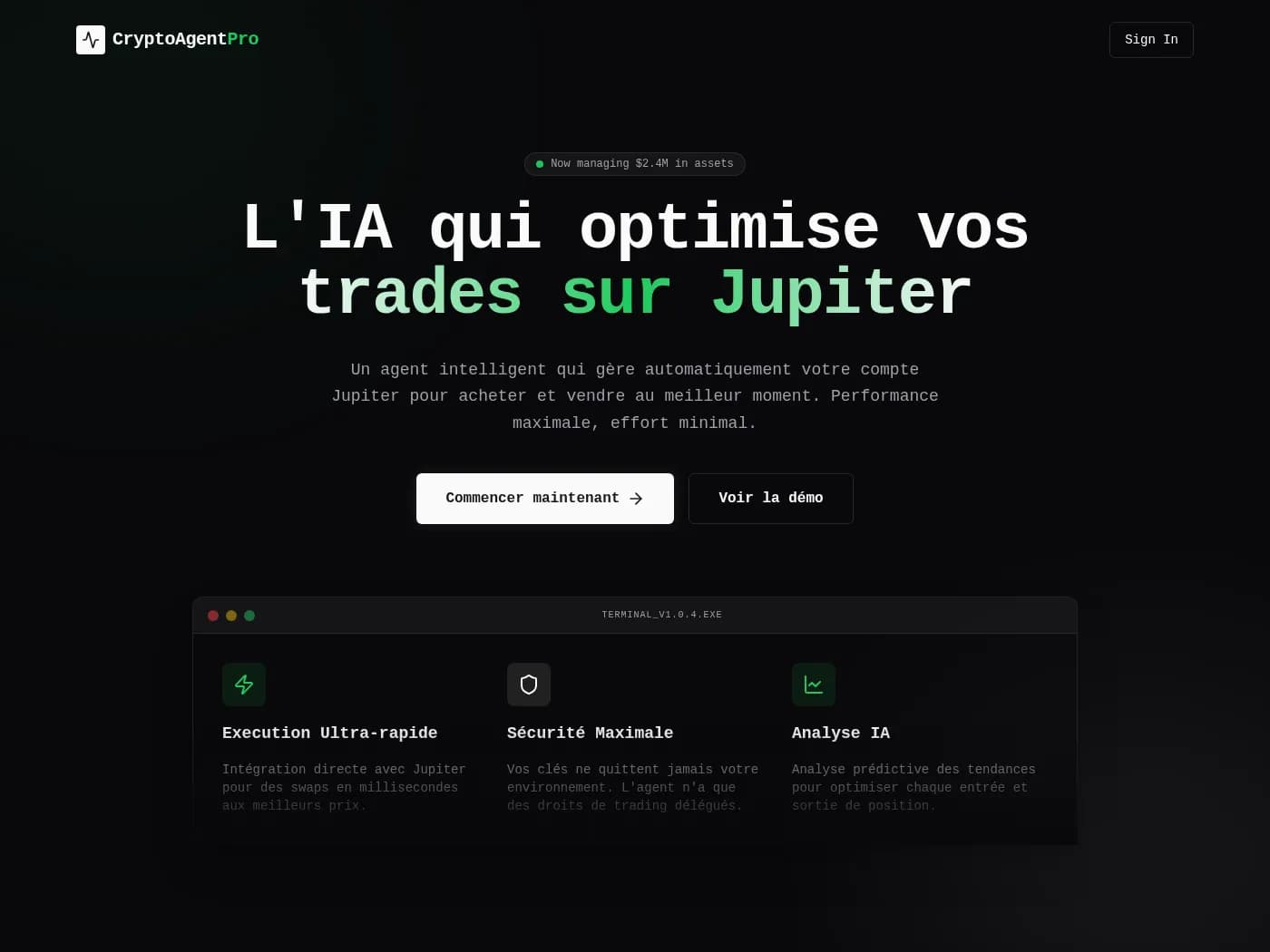 Crypto Agent Pro