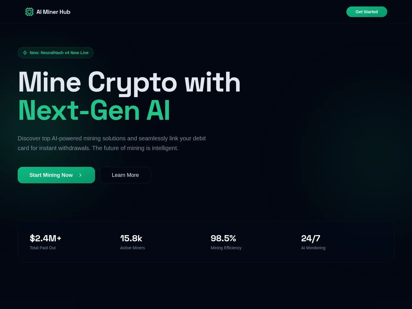 Crypto AI Miner Hub