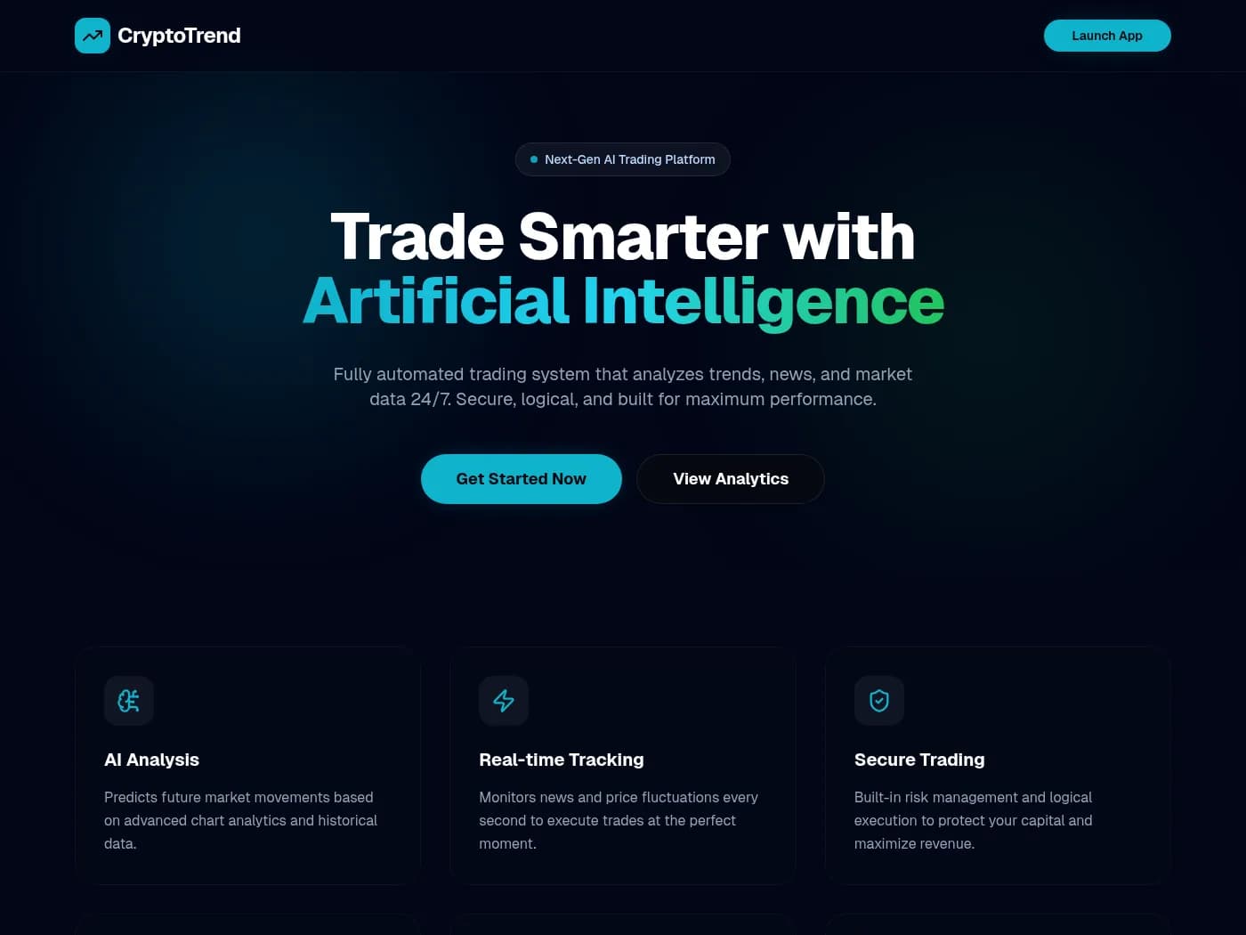 CryptoTrend AI Trader