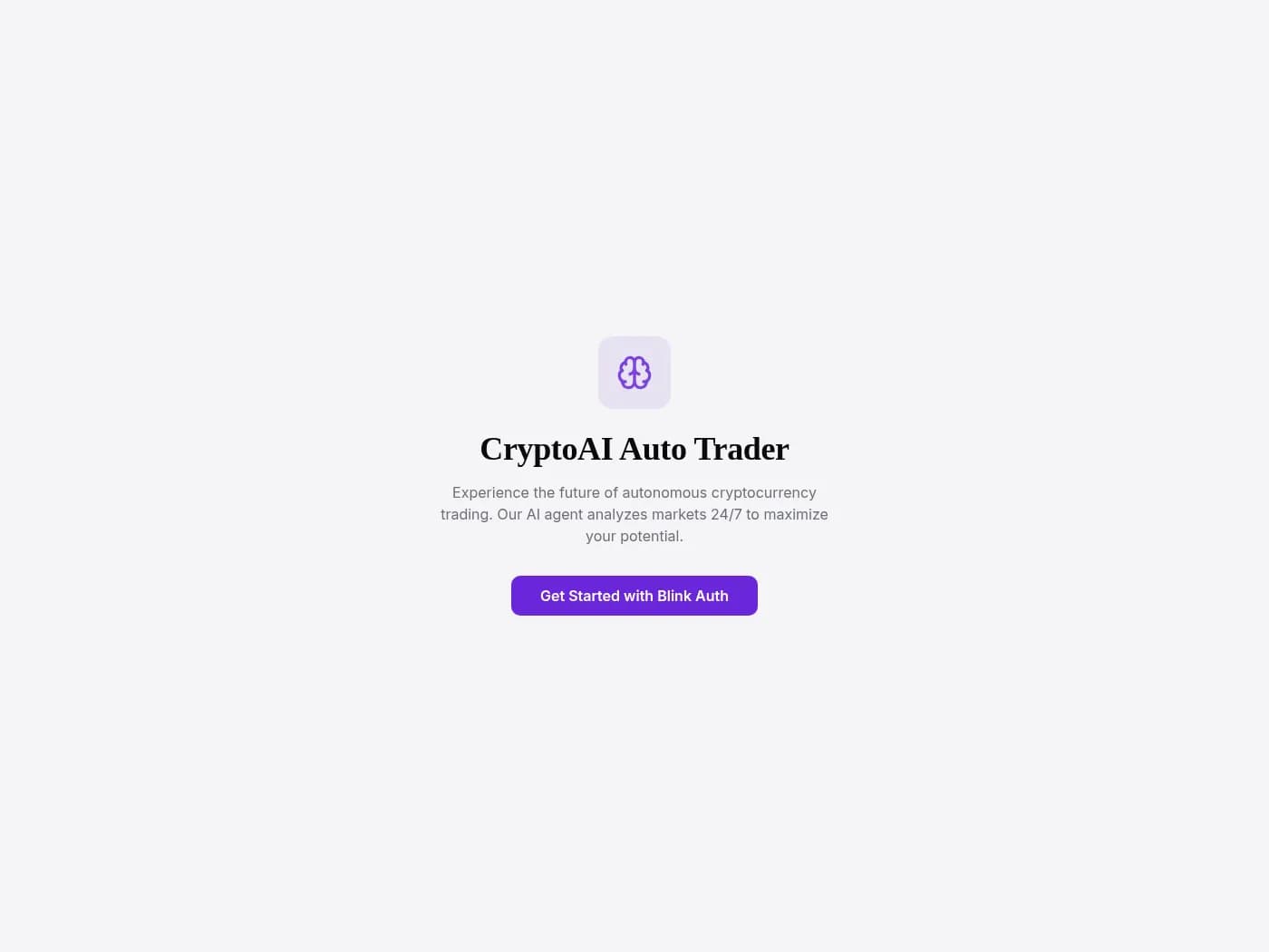 CryptoAI Auto Trader
