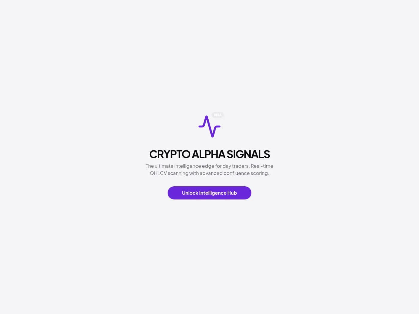 Crypto Alpha Signals
