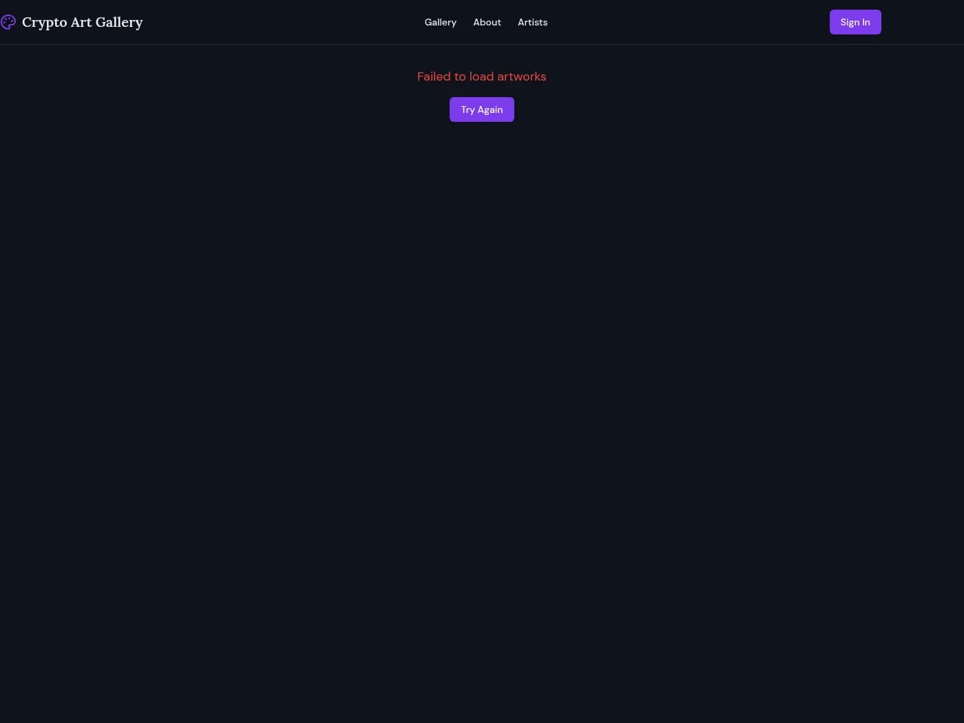 Crypto Art Gallery