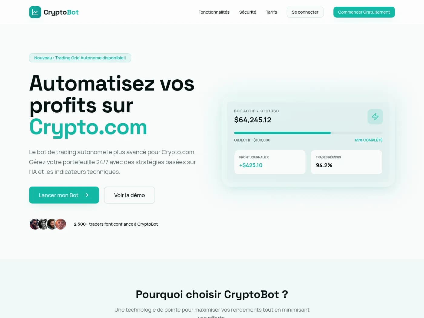 CryptoCom Auto Trader