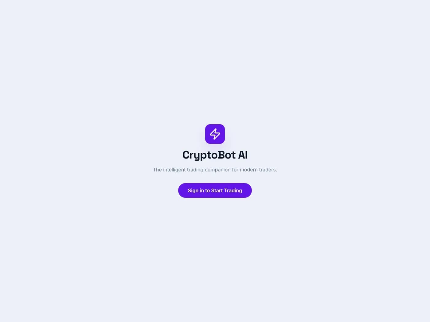 CryptoBot AI Trader