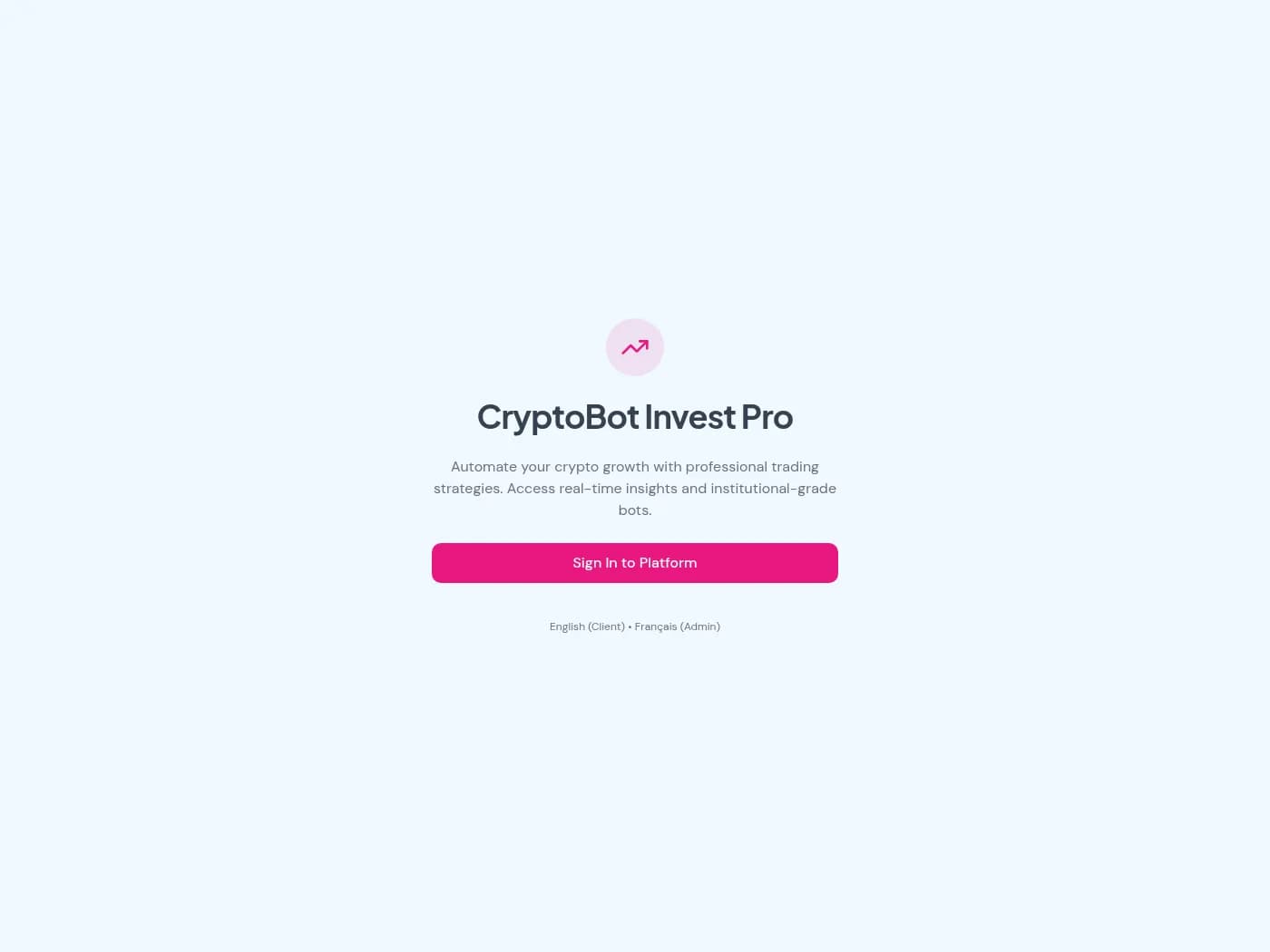 CryptoBot Invest Pro
