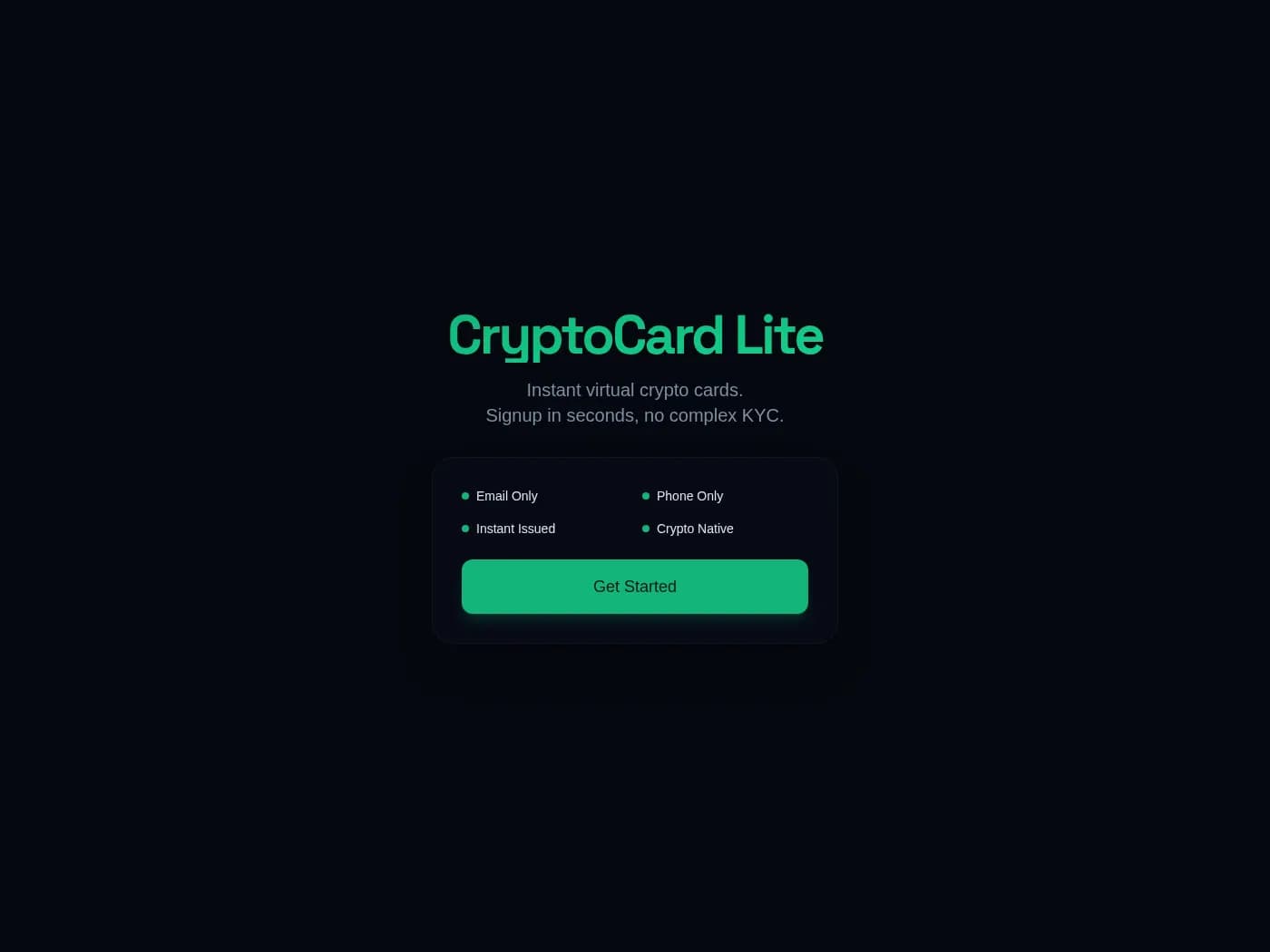 CryptoCard Lite