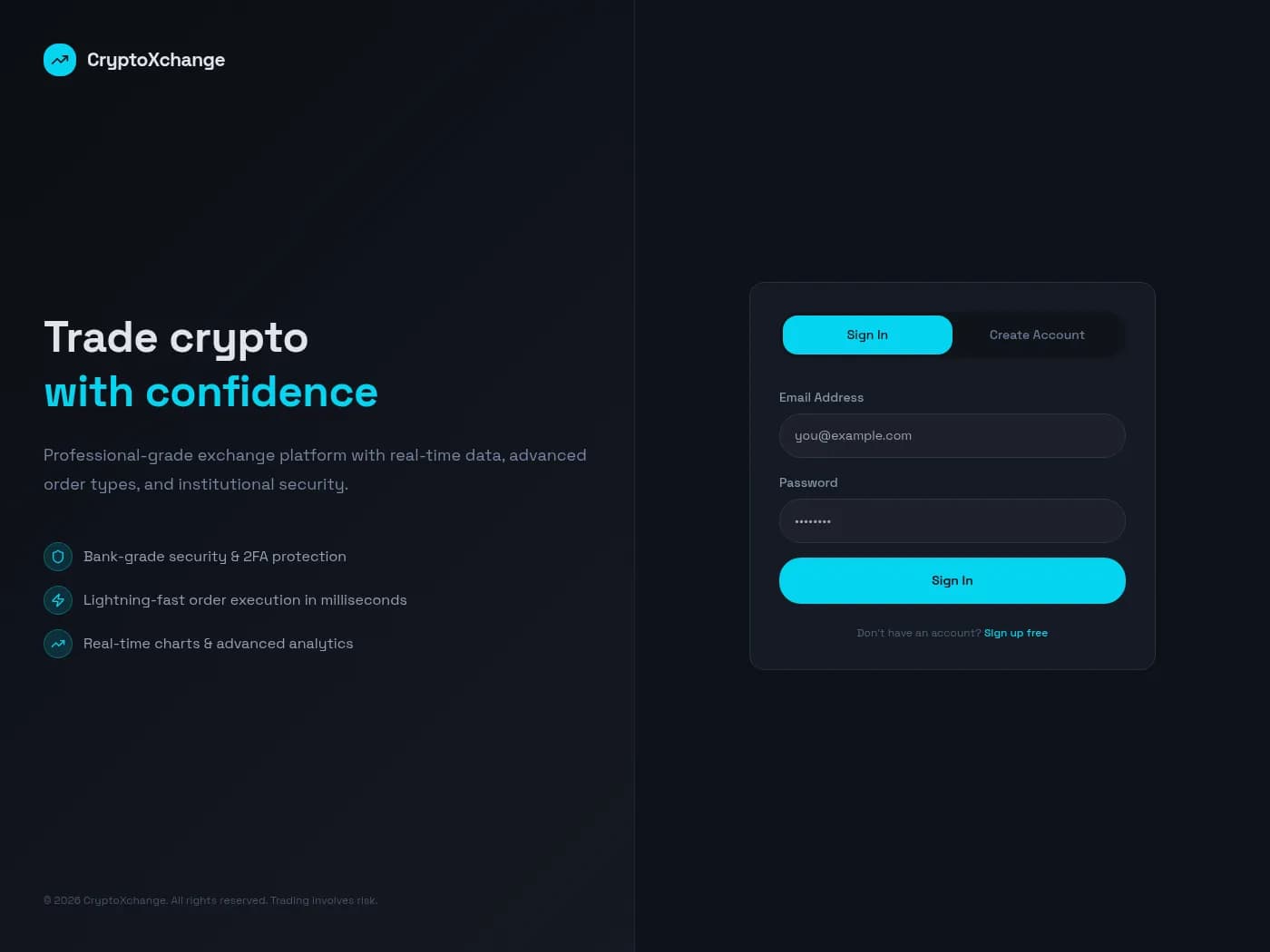 CryptoXchange Admin Suite