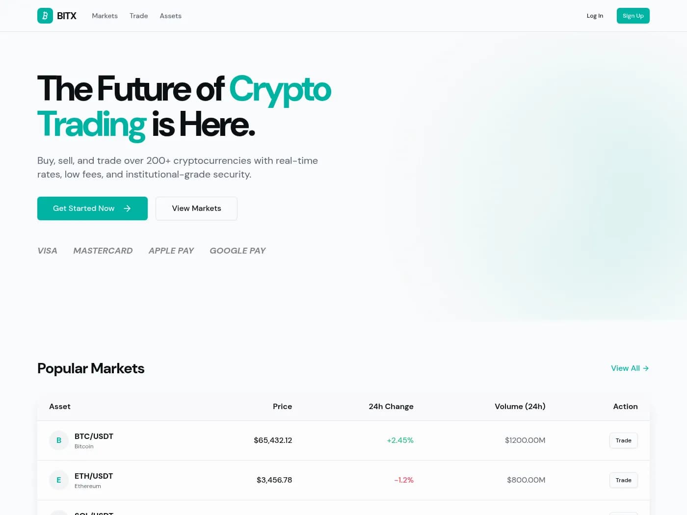 Crypto Exchange Platform