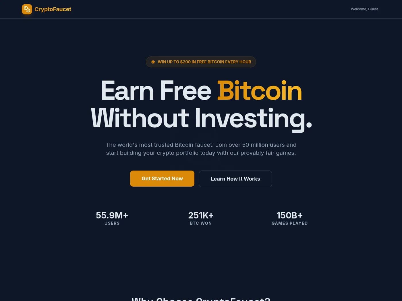 Crypto Faucet Rewards