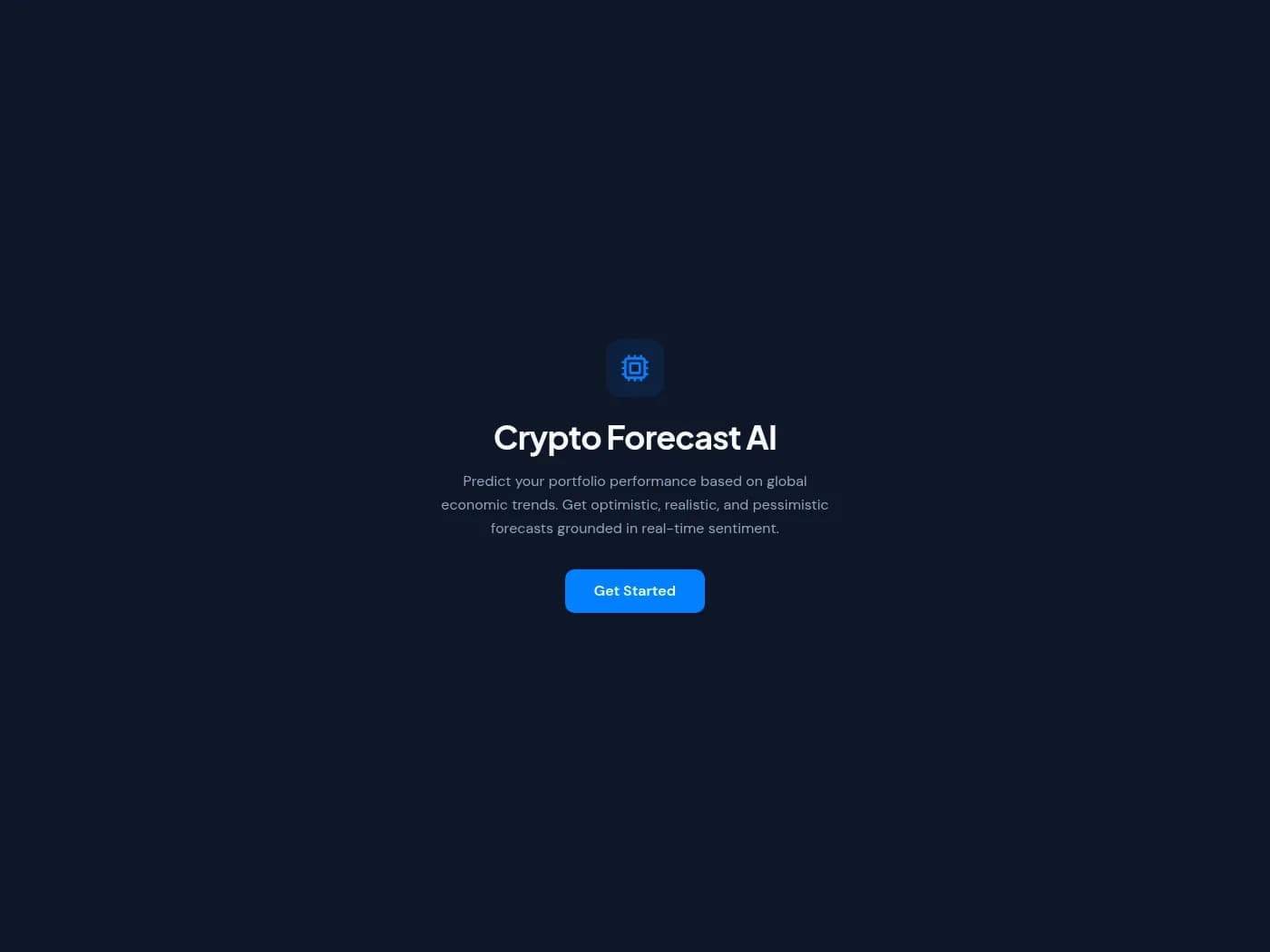 Crypto Forecast AI