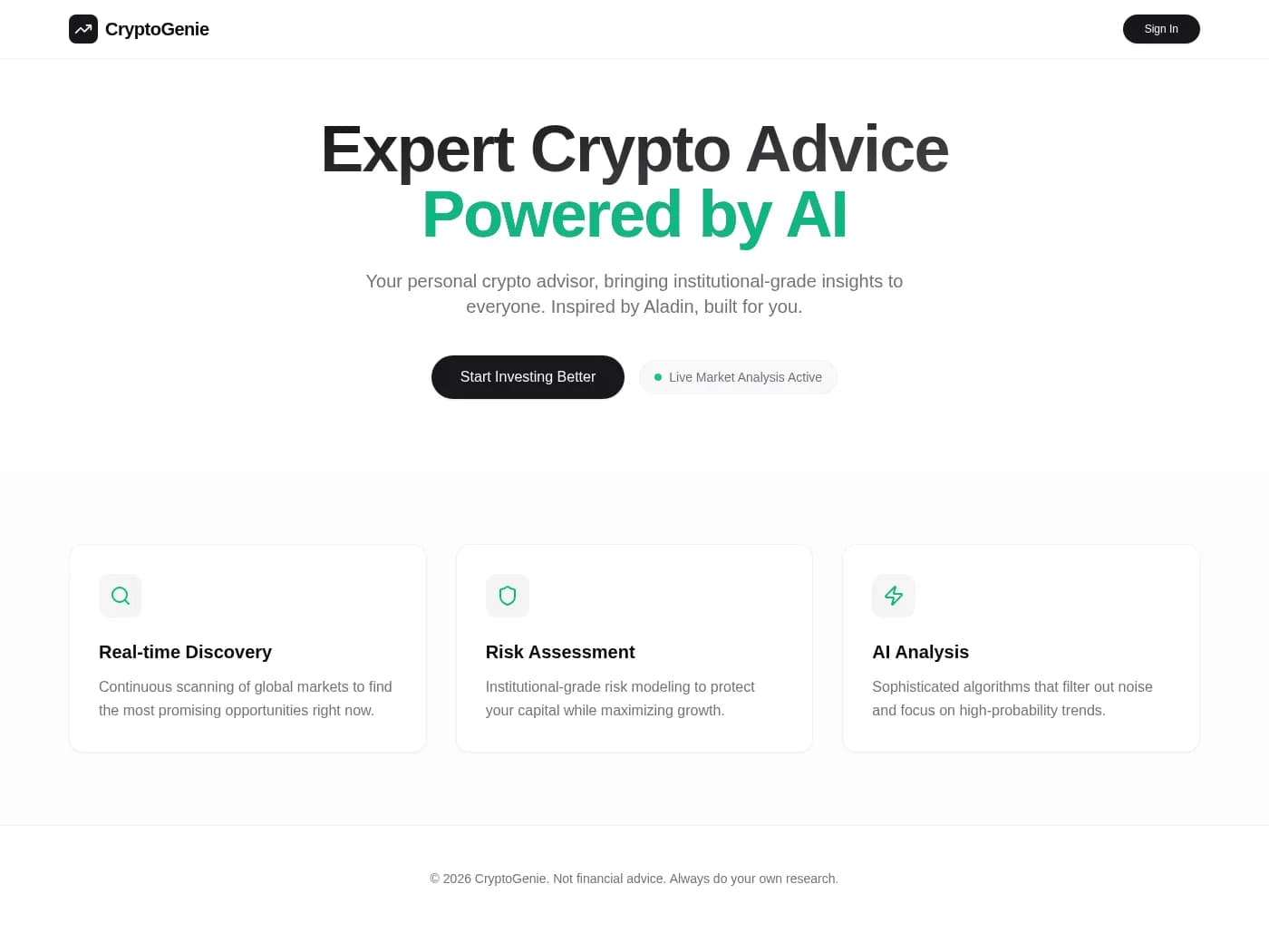 Crypto Genie