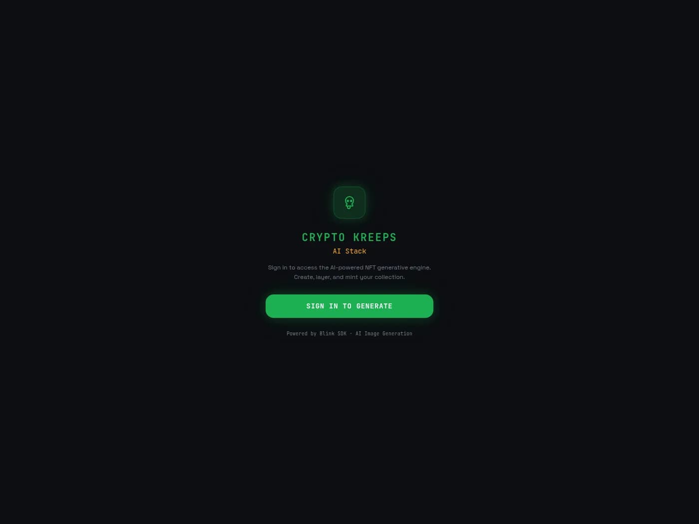 Crypto Kreeps NFT Engine