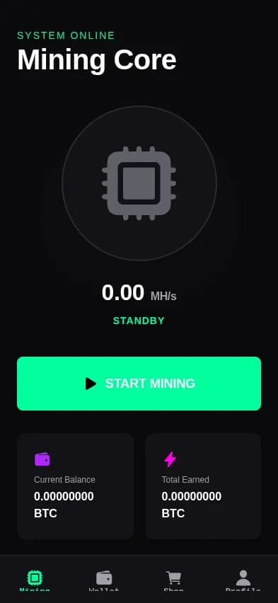 CryptoMiner Mobile