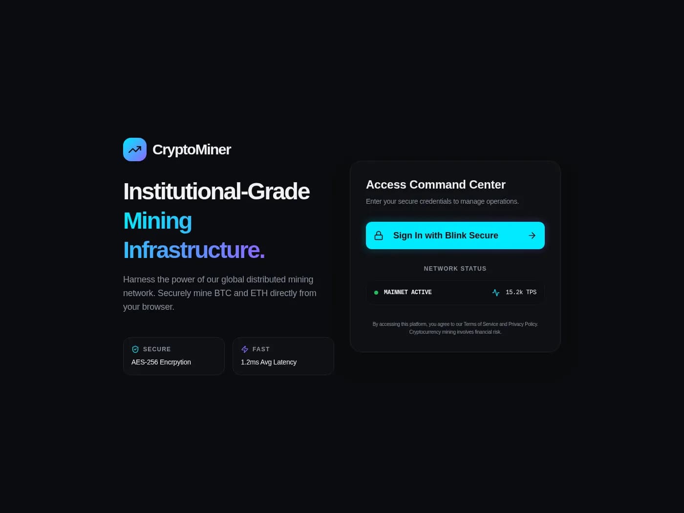 CryptoMiner & Wallet App