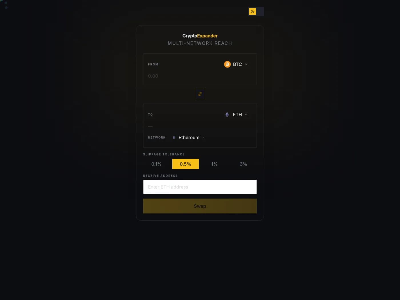 Crypto Network Expander