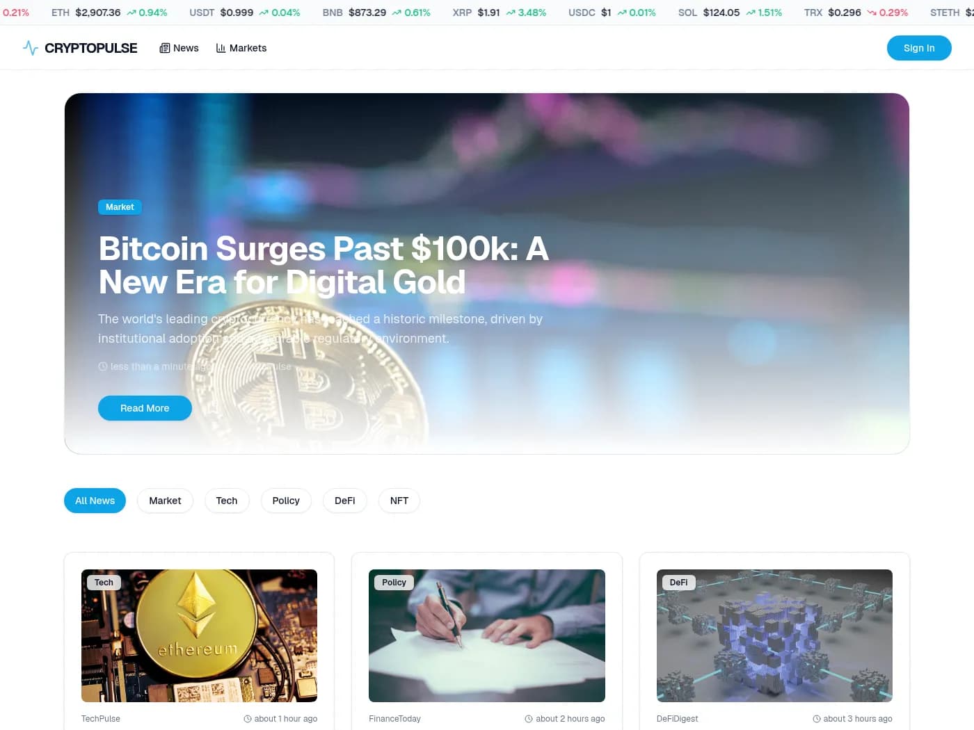CryptoPulse News