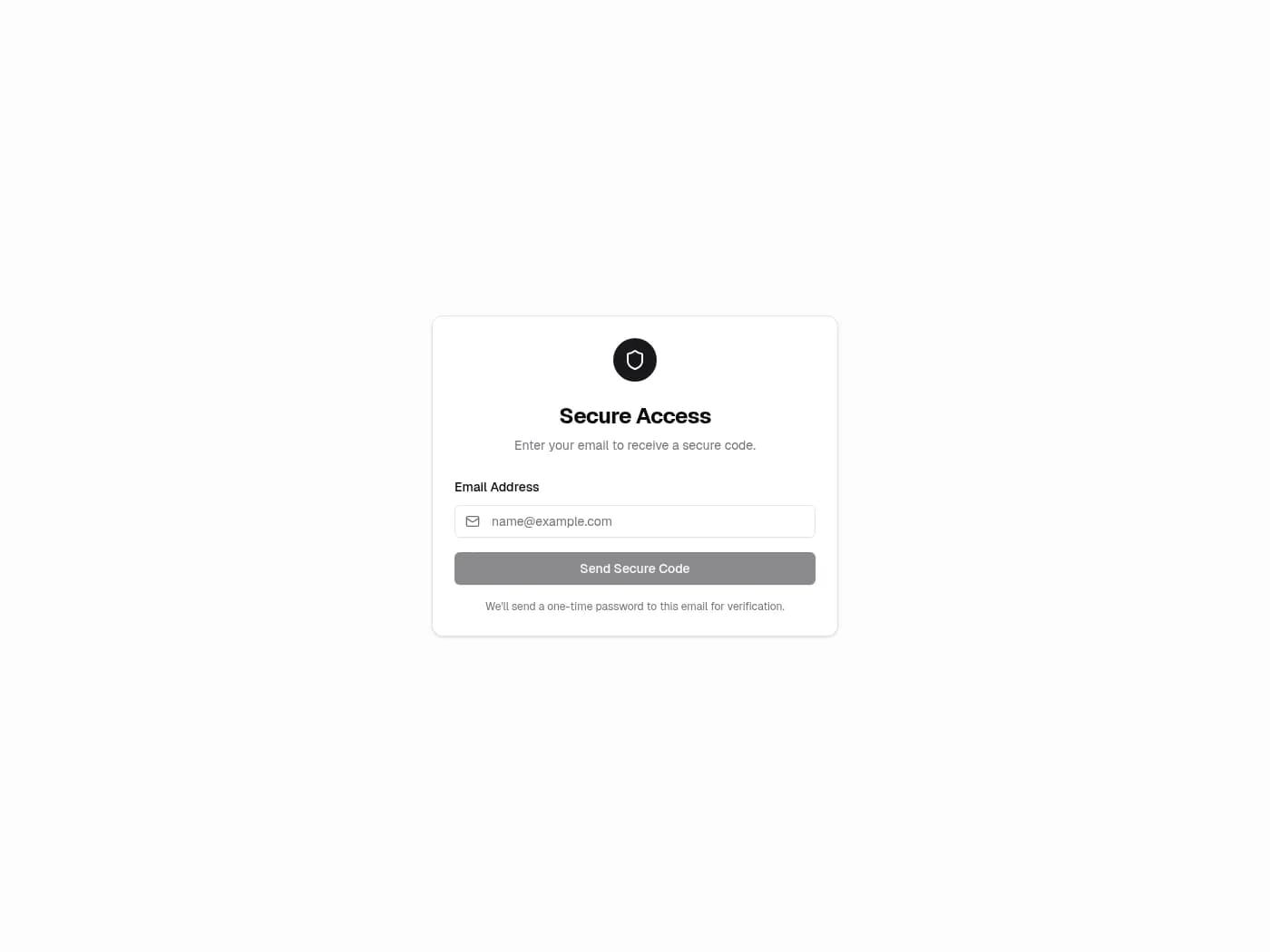 Crypto OTP Auth System