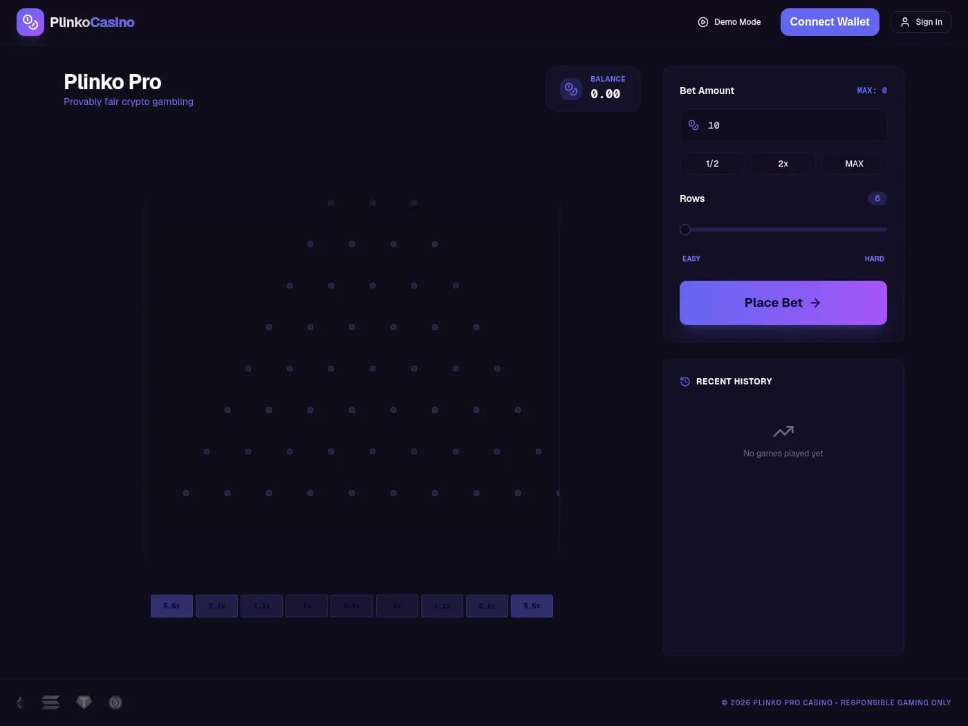 Crypto Plinko Casino