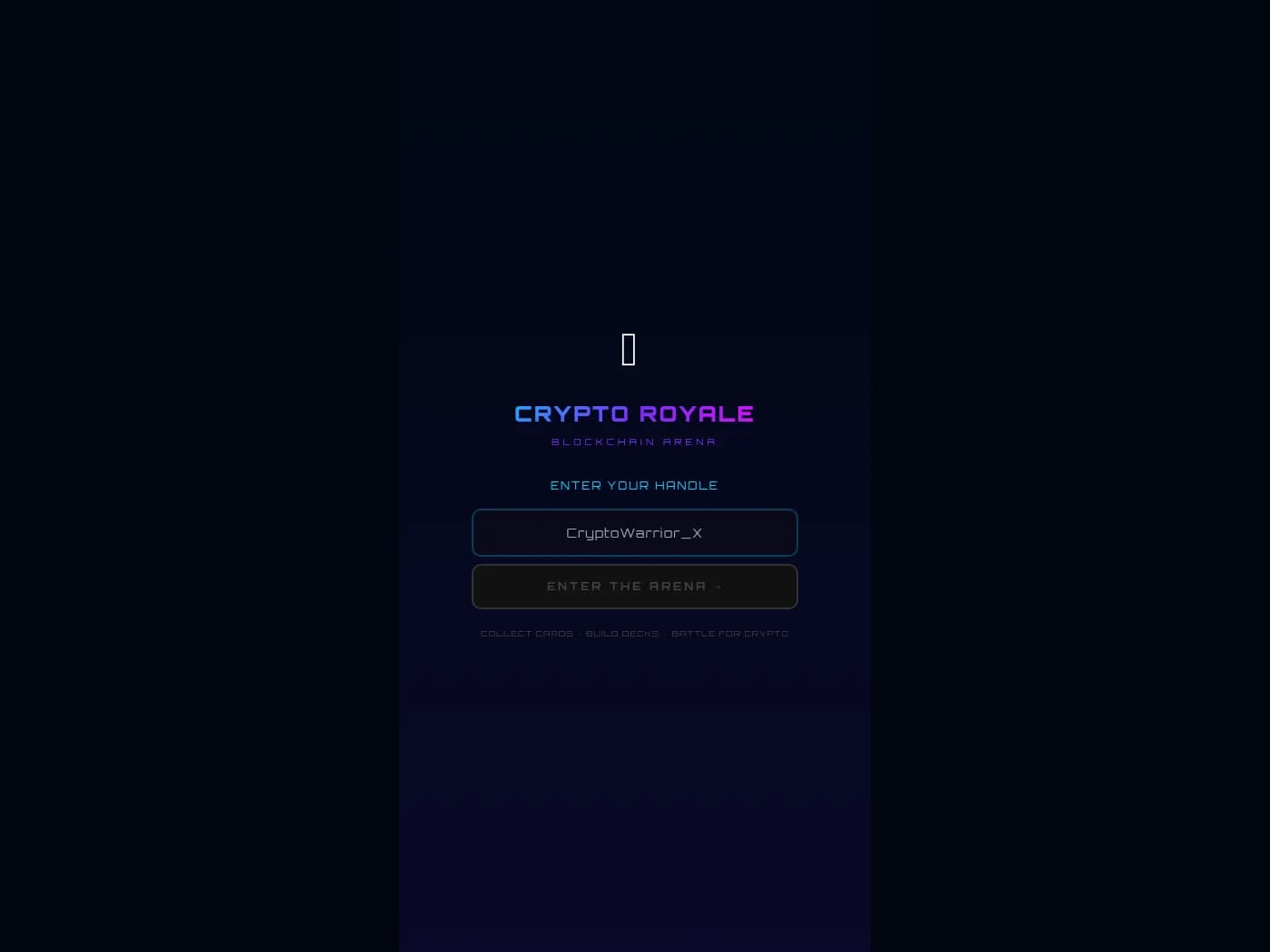 Crypto Royale Arena