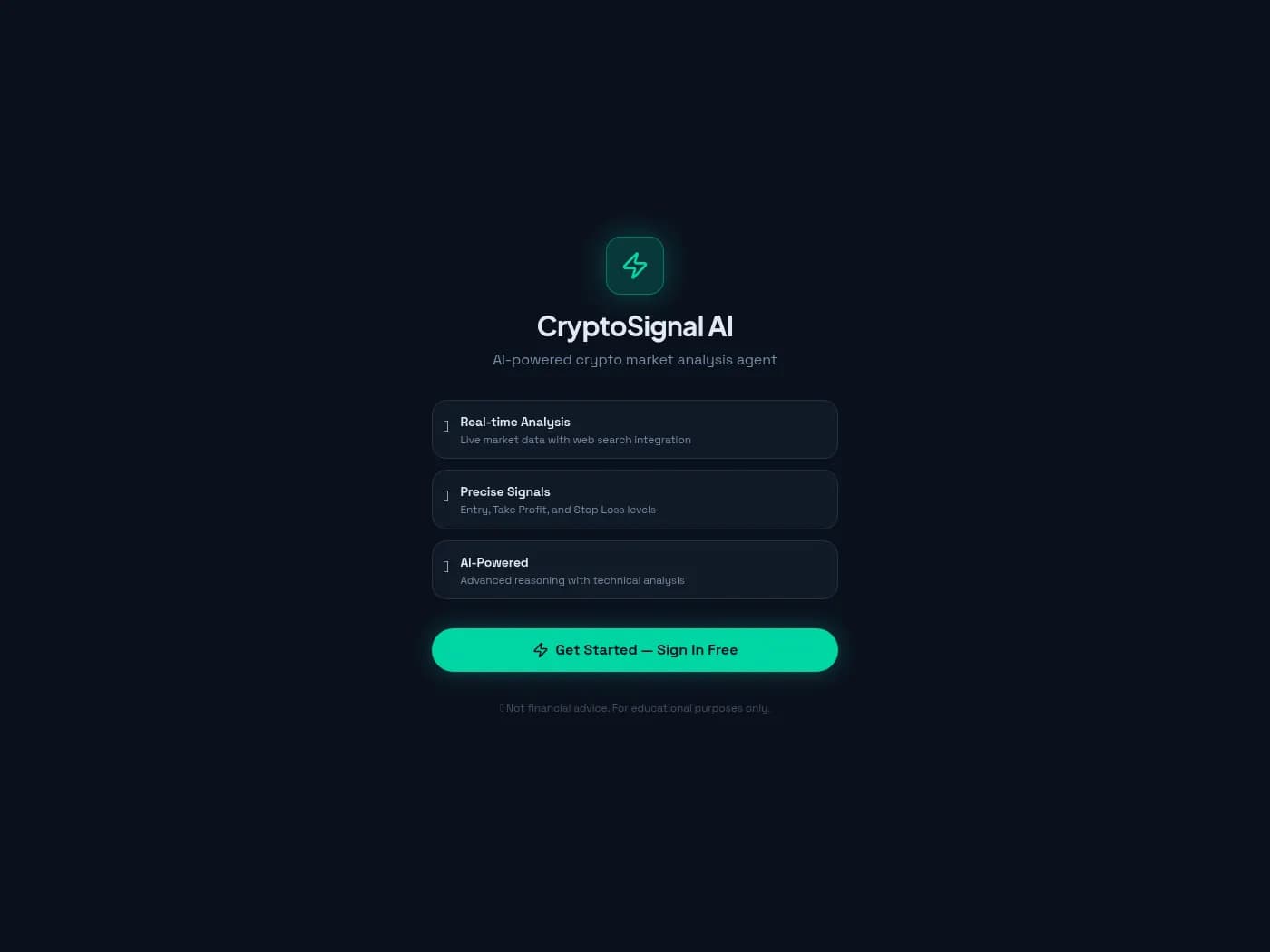 Crypto Signal AI Agent