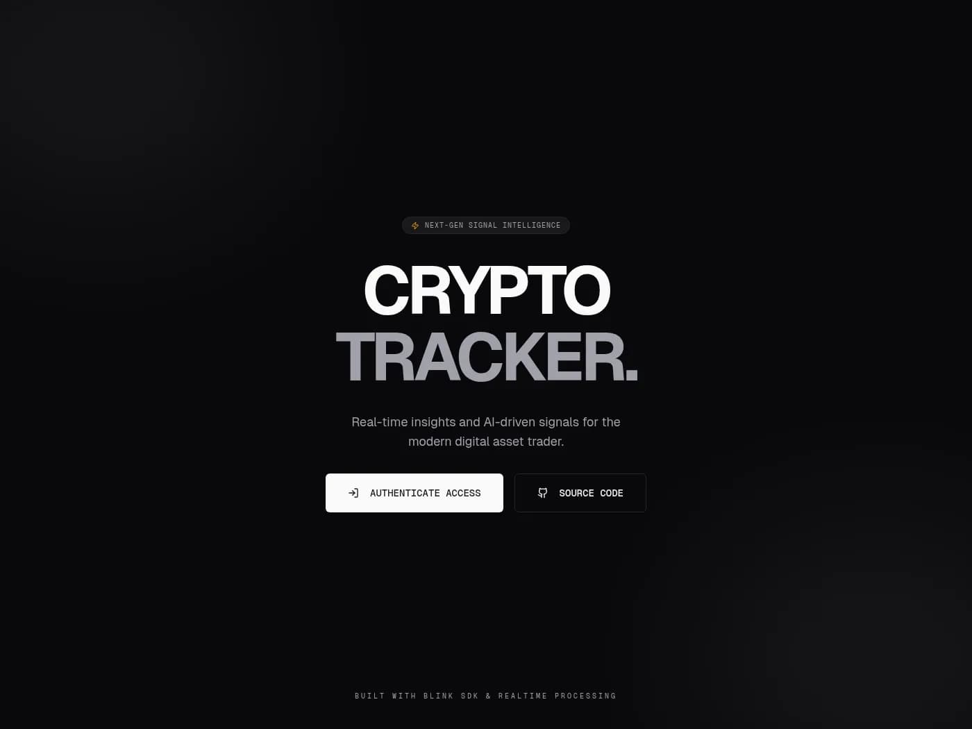 Crypto Signal Tracker