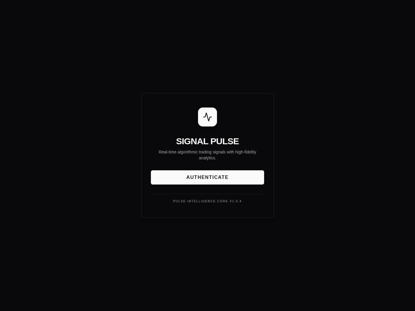 Crypto Signal Pulse