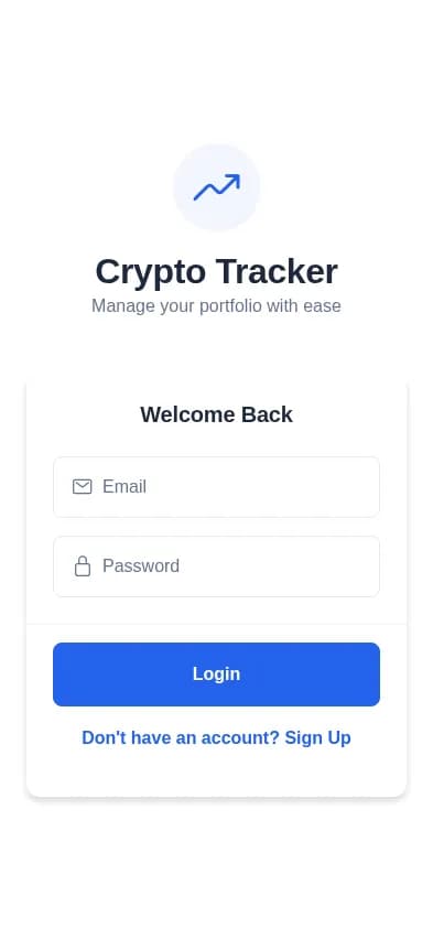 Crypto Tracker Android