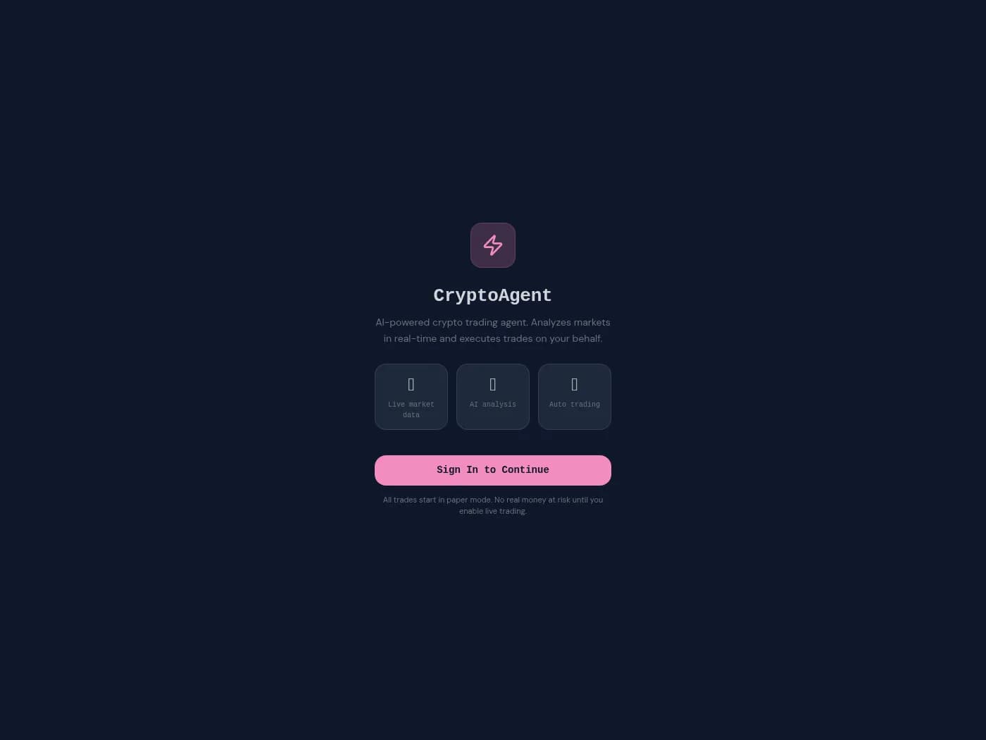 Crypto Trade Agent