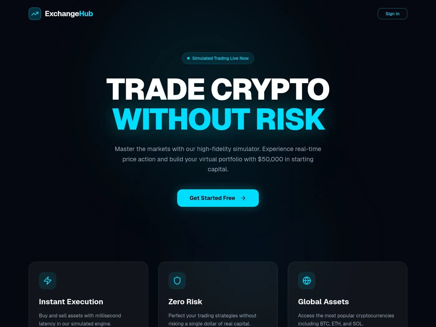 Crypto Exchange Hub