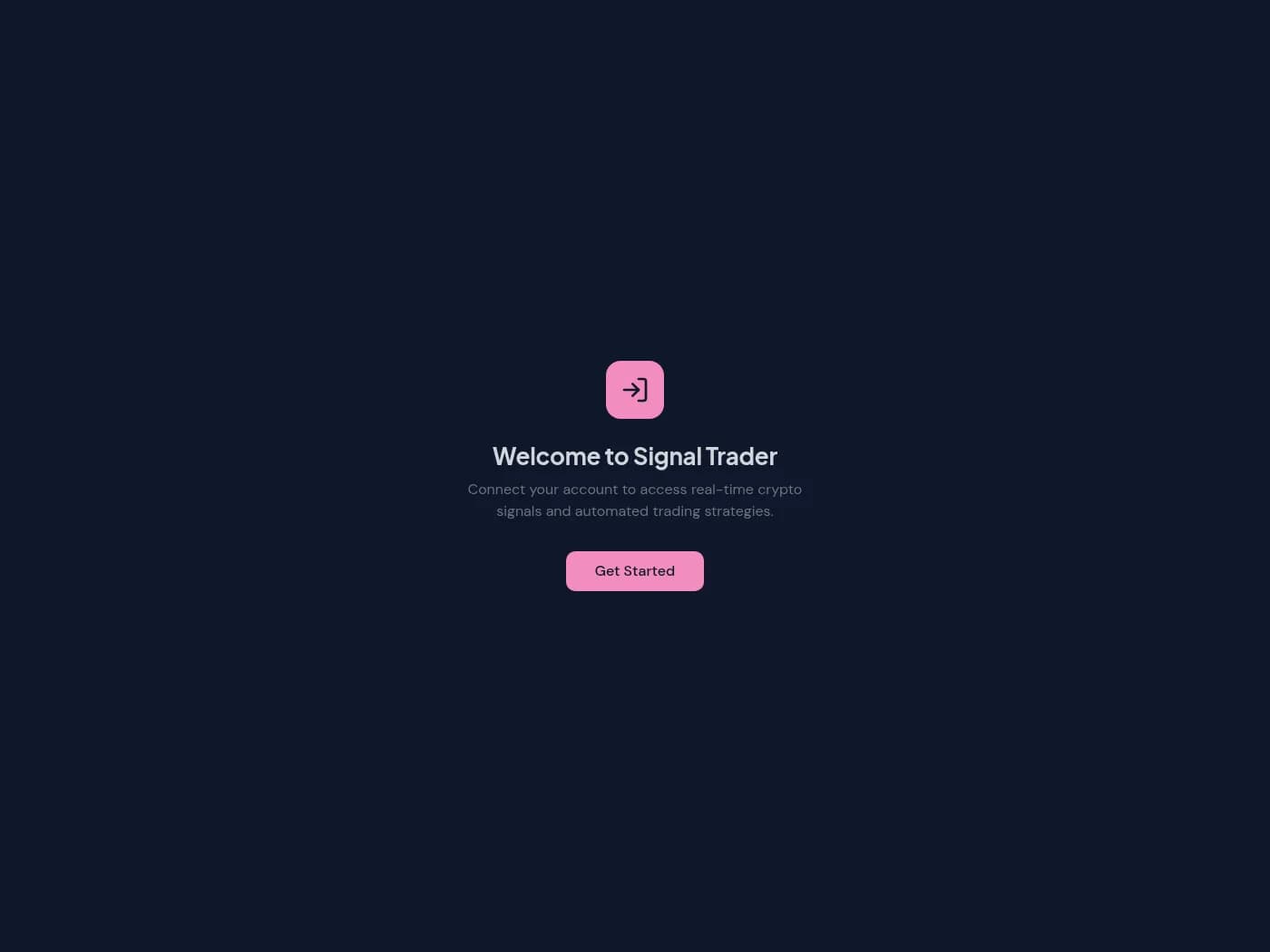 Crypto Signal Trader