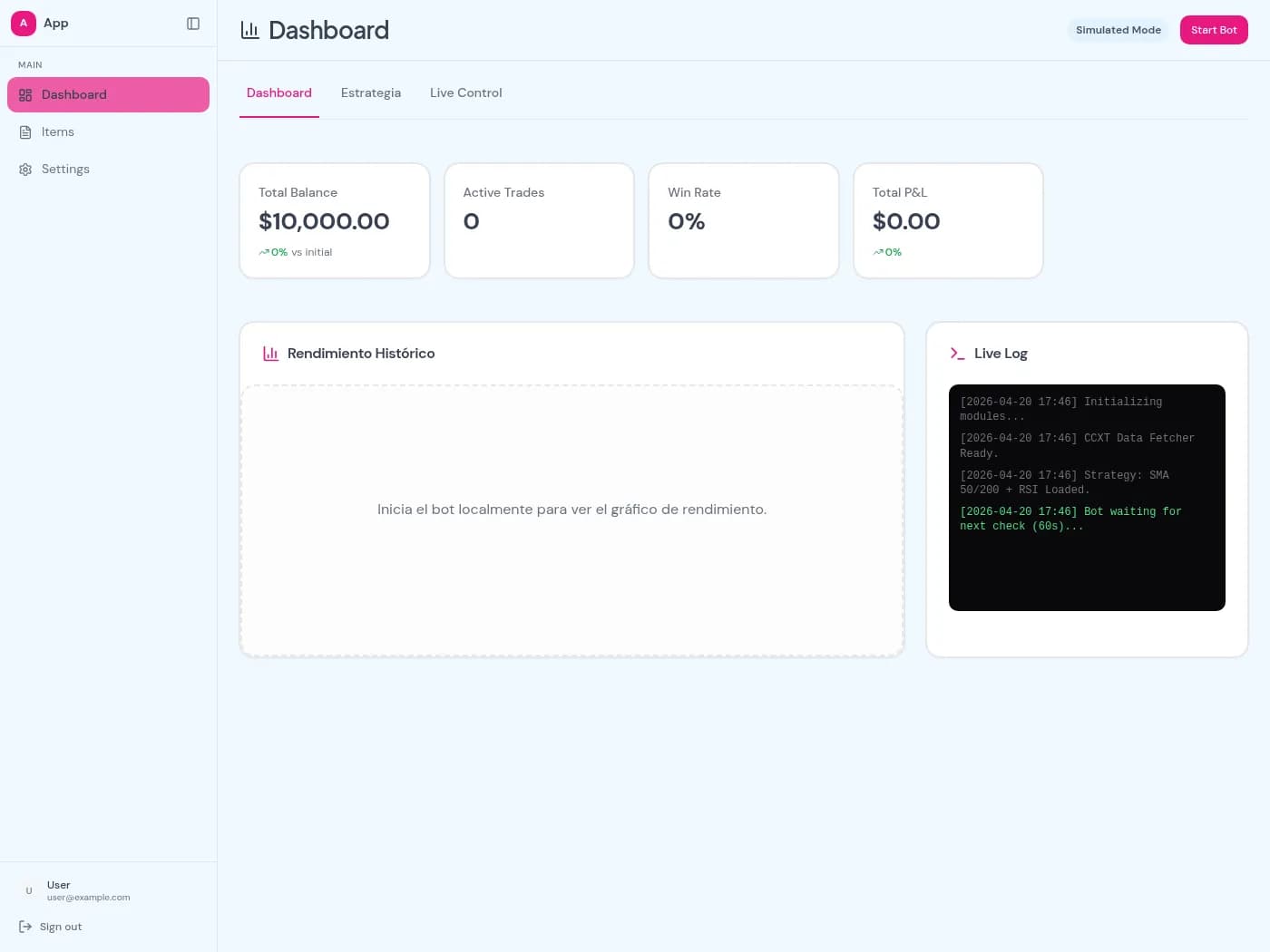 CryptoBot Live Trader