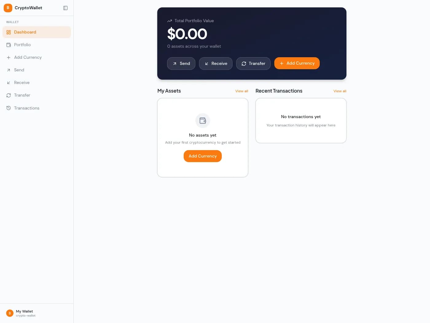 Universal Crypto Wallet