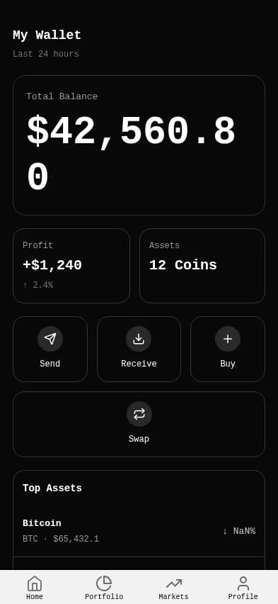 Crypto Wallet Mobile