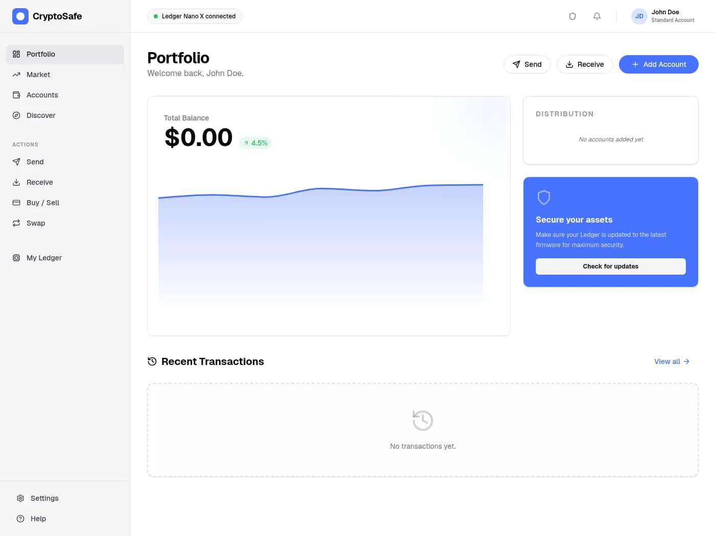 CryptoSafe Wallet