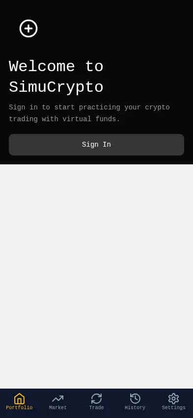 SimuCrypto Wallet