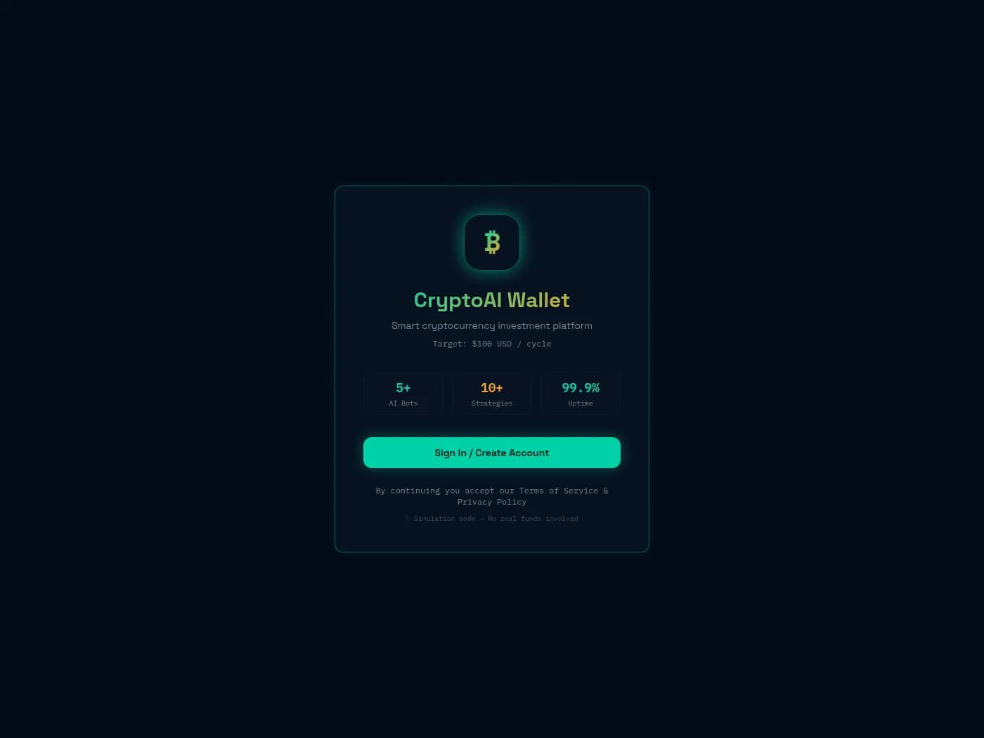 CryptoAI Wallet Invest