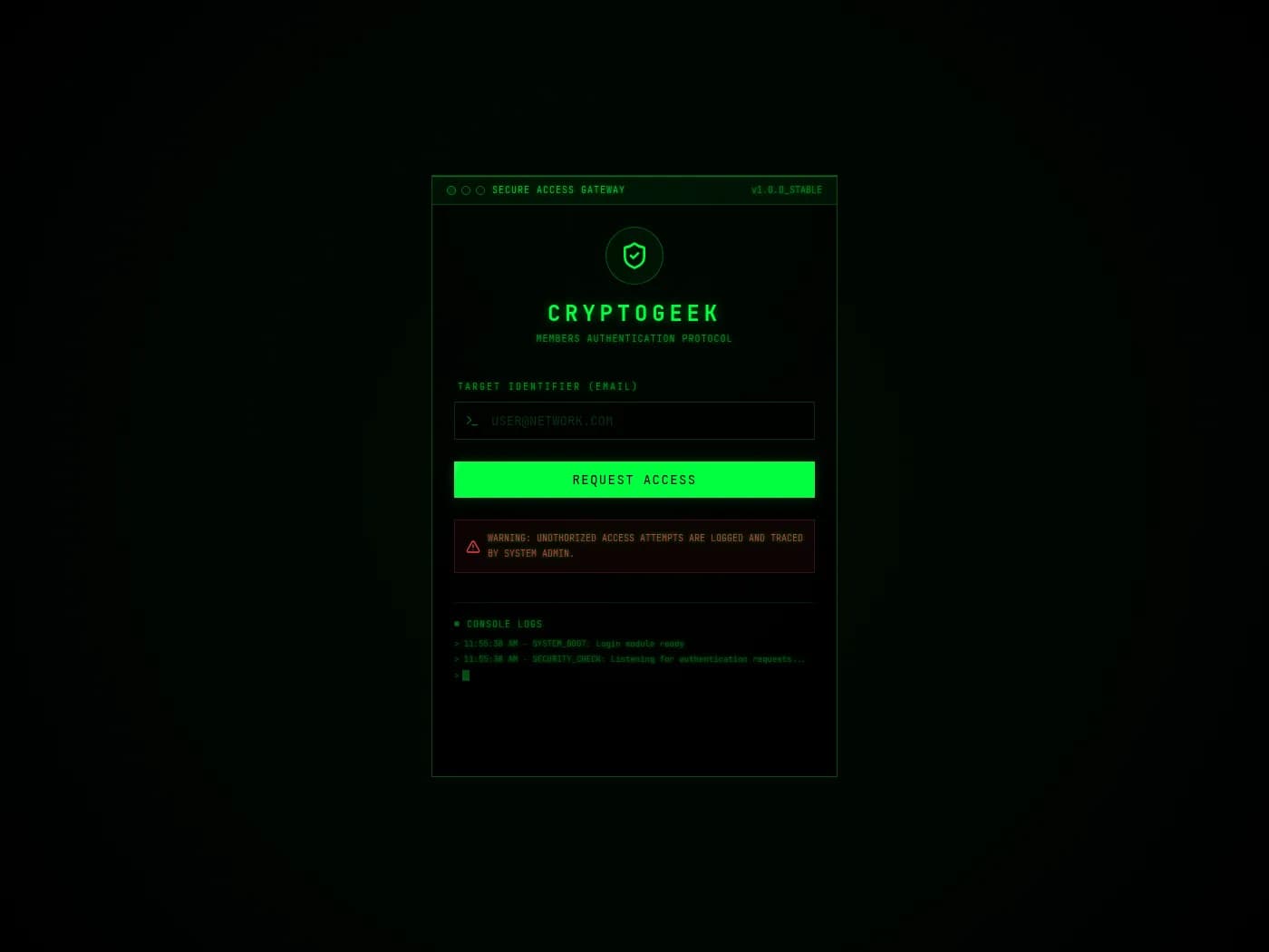 CryptoGeek Members Suite
