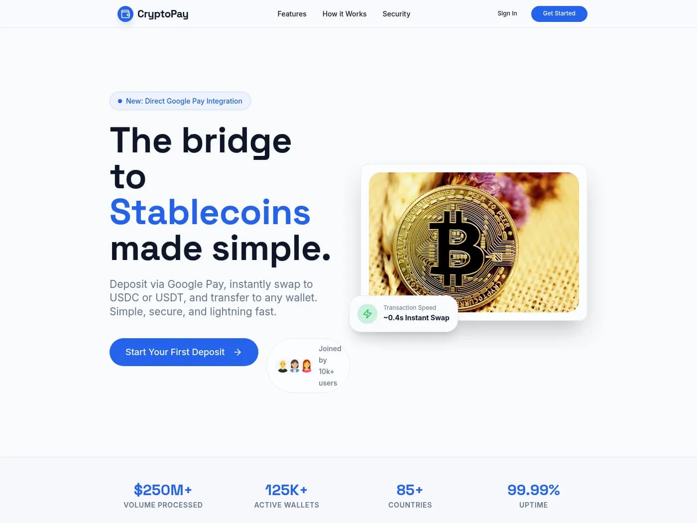 CryptoPay Gateway