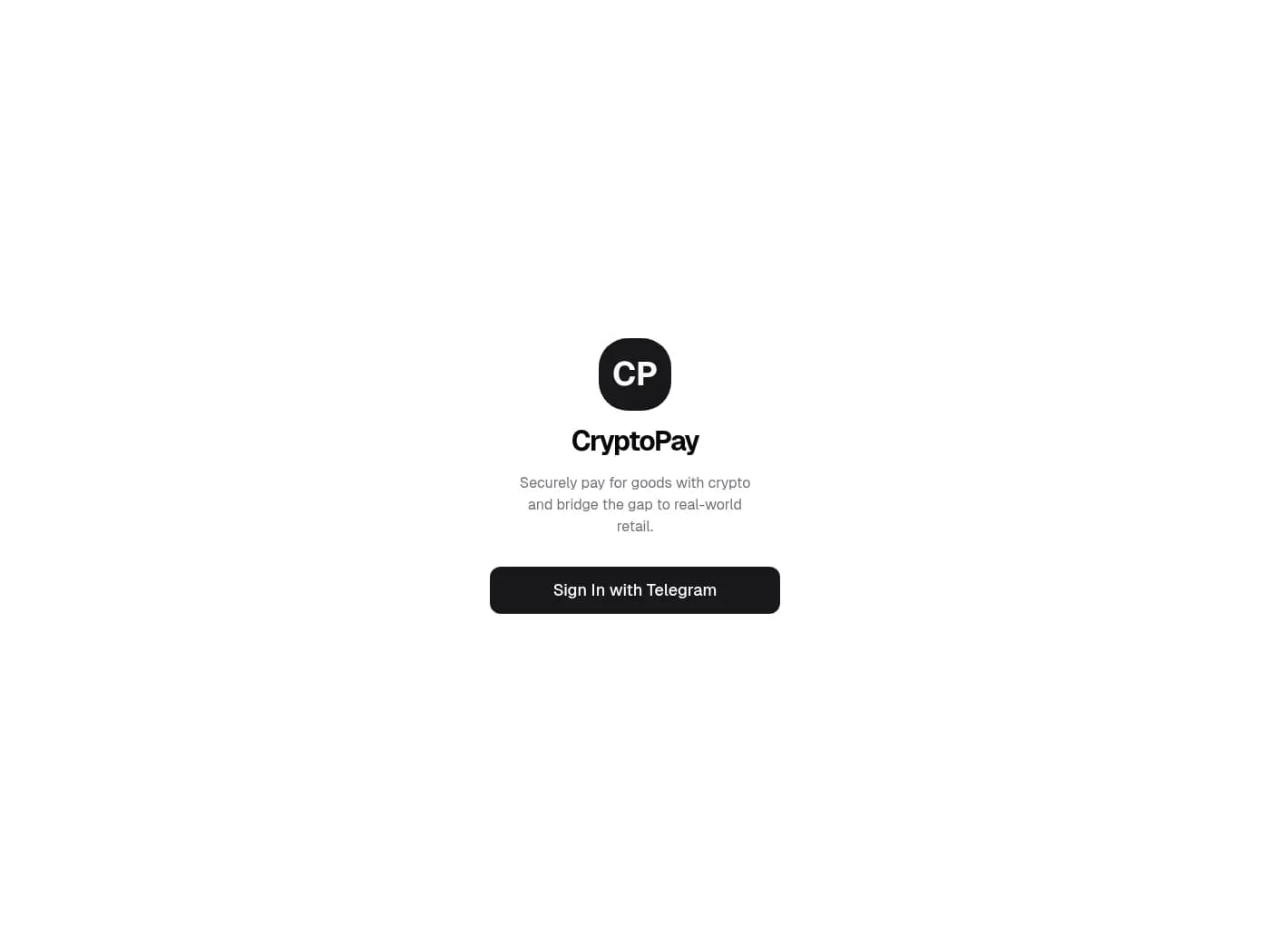 CryptoPay TG Wallet
