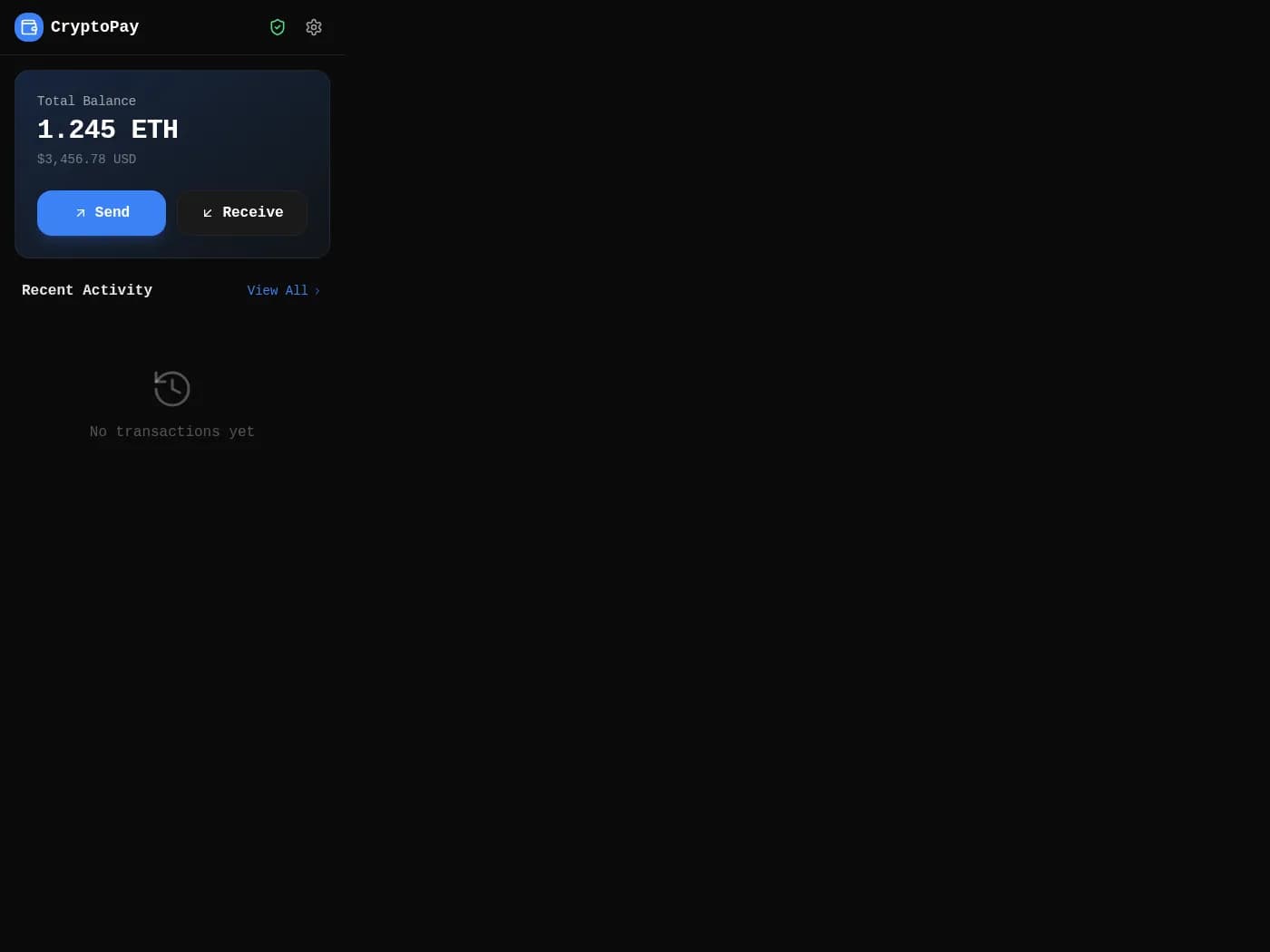CryptoPay Wallet