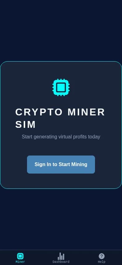 CryptoSim Clicker