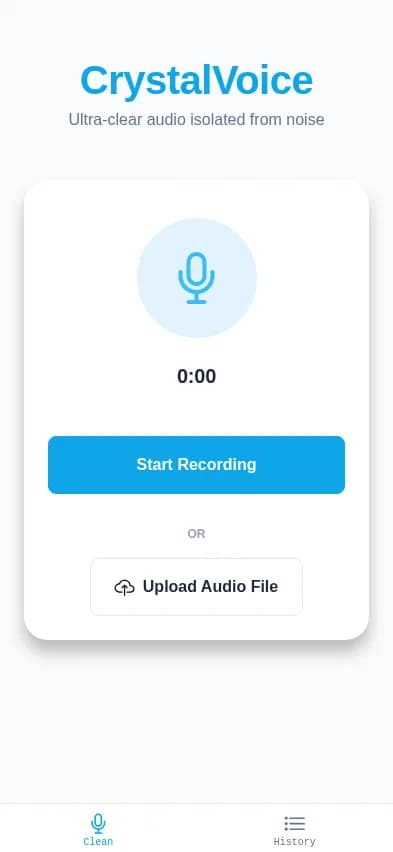 CrystalVoice Cleaner