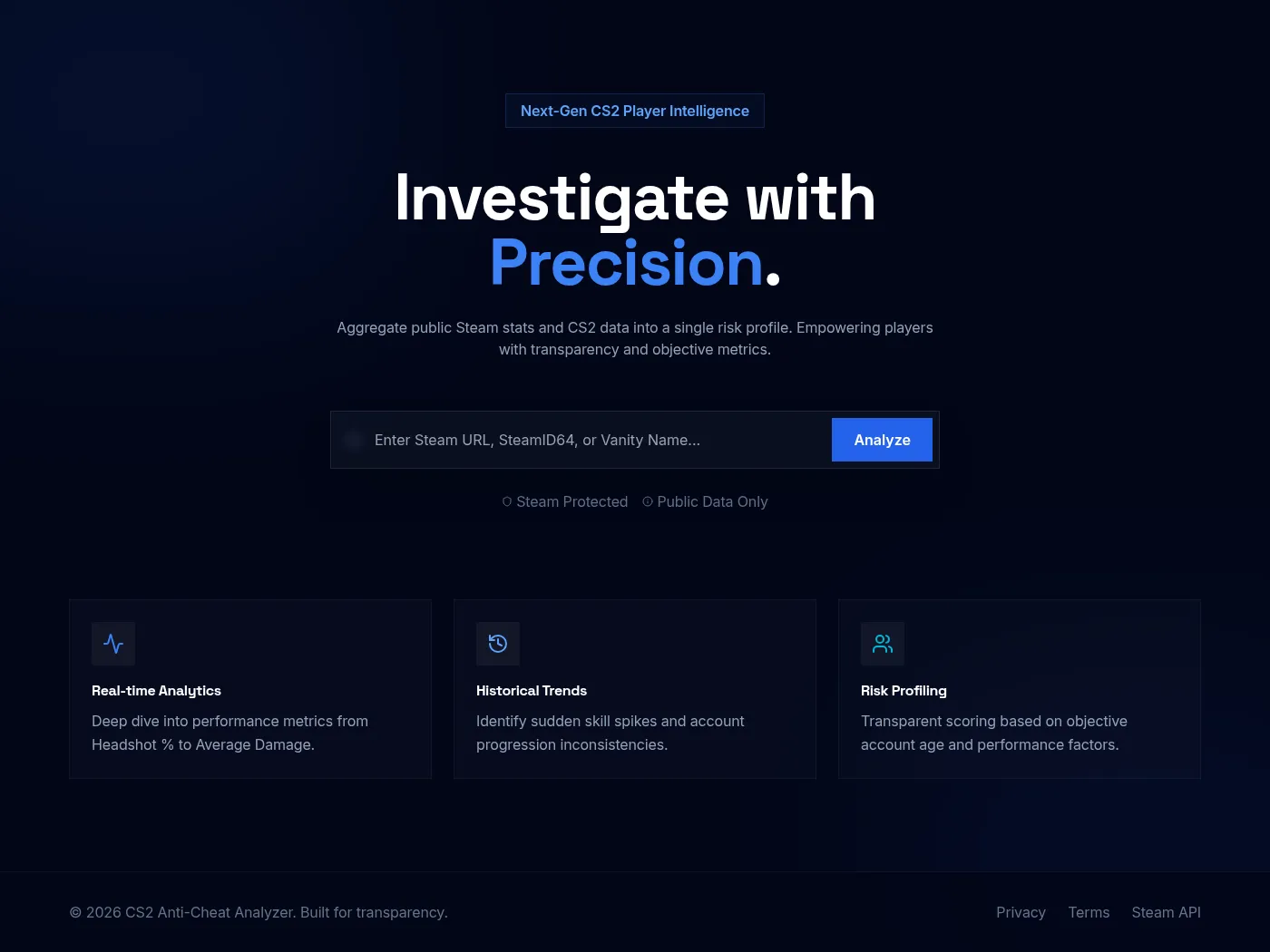 CS2 Anti-Cheat Analyzer