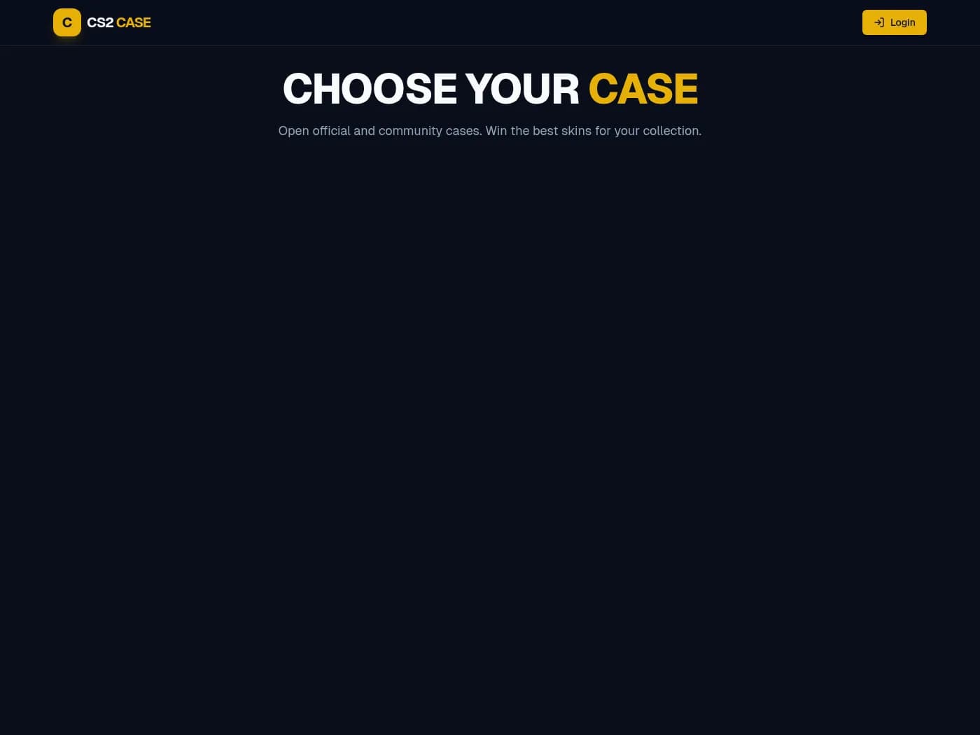 CS2 Case Crafter