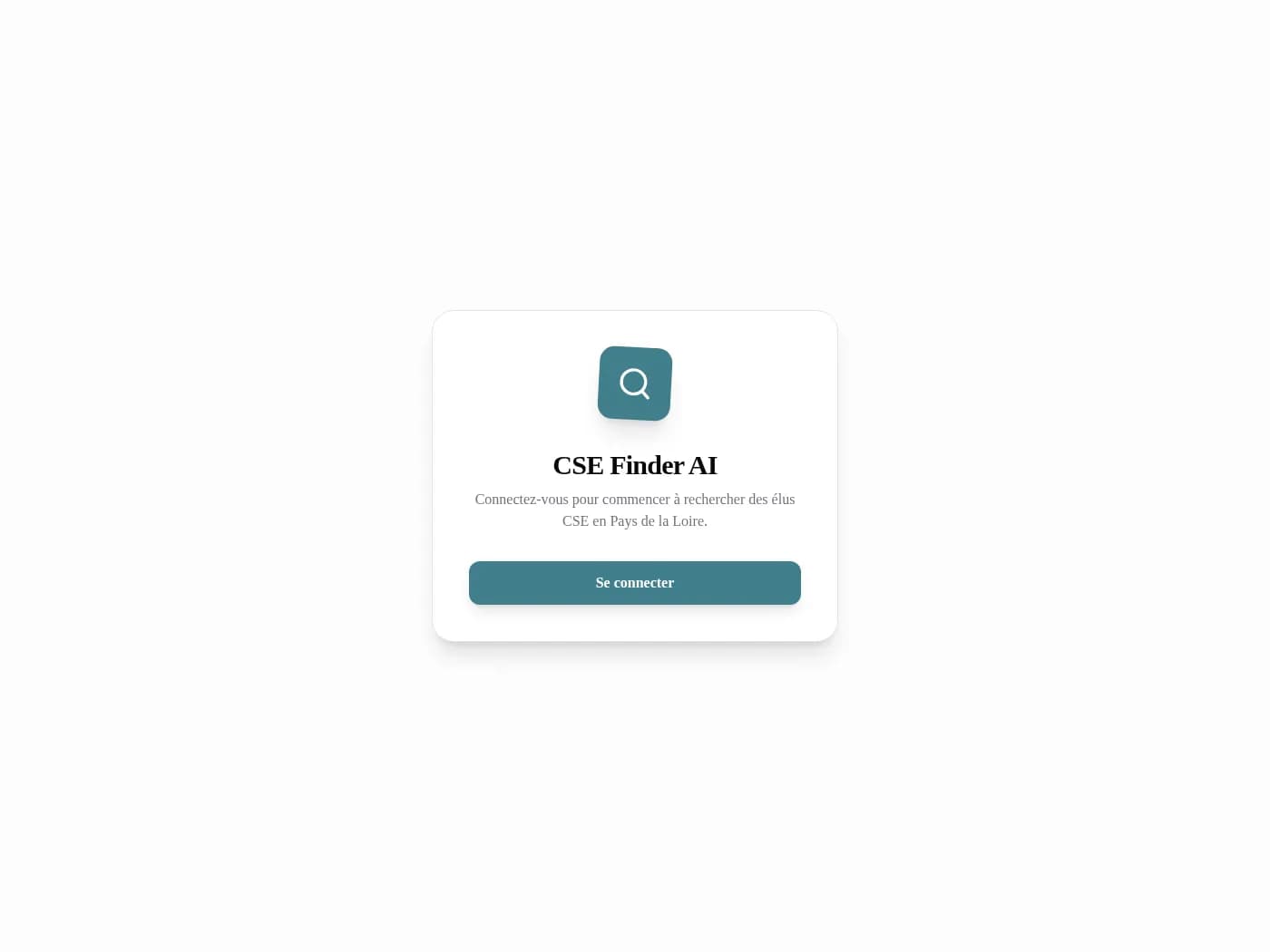 CSE Contact Finder AI
